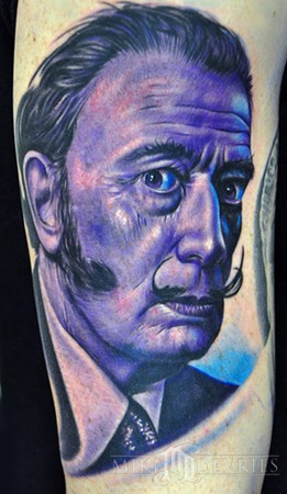 Dali Tattoo by Mike DeVries: TattooNOW