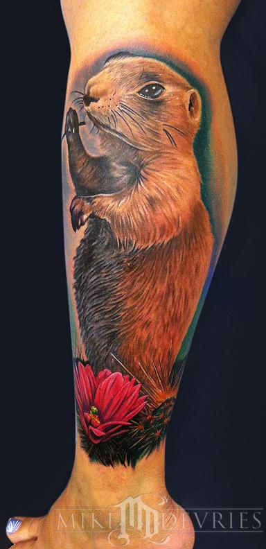 Prairie Dog Tattoo by Mike DeVries: TattooNOW